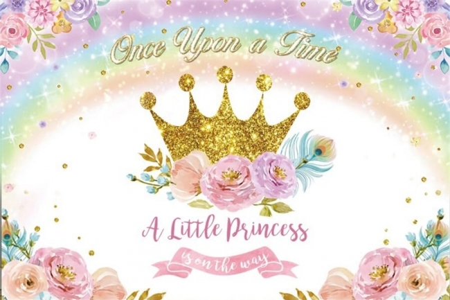 Little Princess First Birthday Backdrop Decoration Prop Photography ...