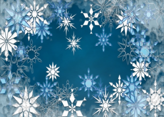 Christmas Party Snowflake Backdrop Decoration Prop Photo Booth ...
