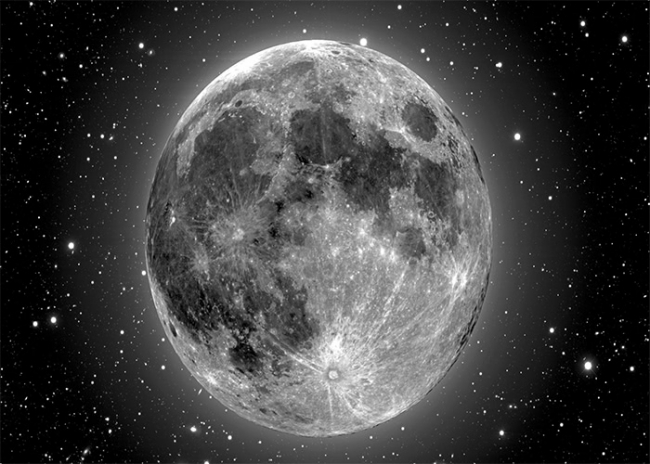 Universe Starry Sky Large Full Moon Backdrop For Wedding Party Studio ...