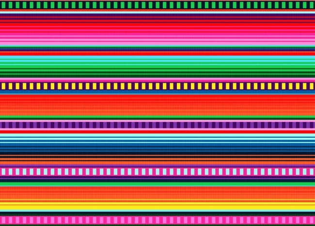 Mexican Element Party Stripes Carnival Fiesta Backdrop DIY Photography ...