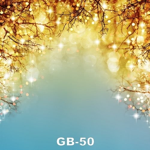 Shining Bright Spots Hanging on Branches Dreamlike Studio Photo Backdrops