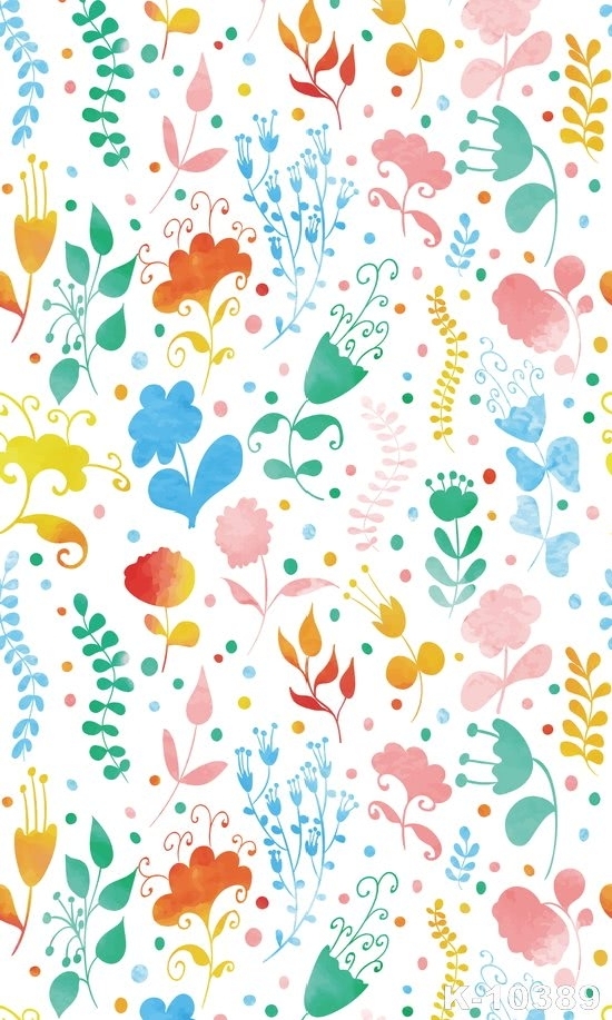 Beautiful Floral Print Personalized Backdrop Vinyl Studio Photography ...