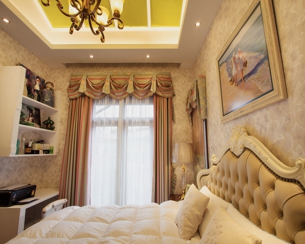 Retro European Style Bedroom Backdrop Photography Background Decoration ...