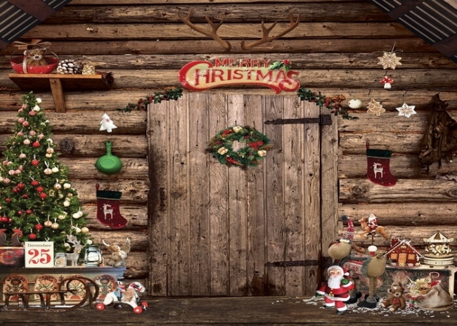 Nativity Backdrop Stage