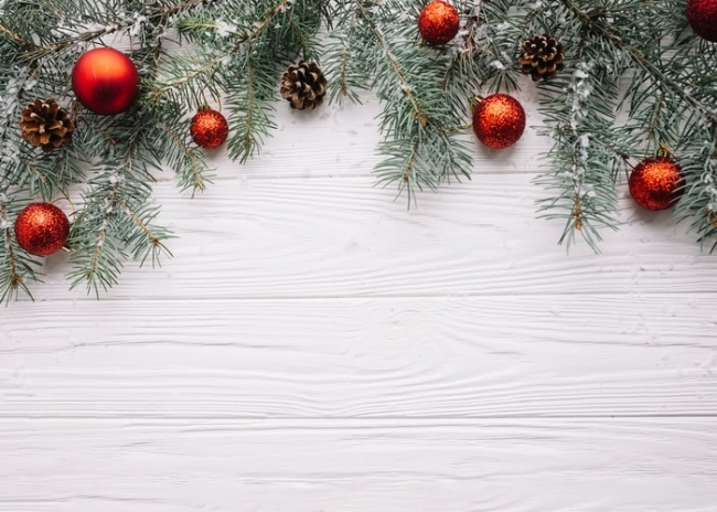 Rustic Christmas Background