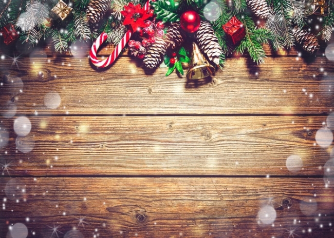 rustic christmas wallpaper