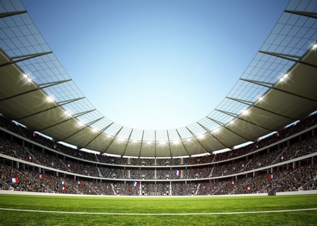 Playground Athletic Sports Football Event Party Backdrop Field ...