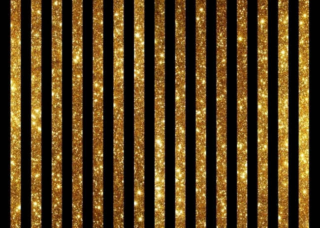 Black And Gold Glitter Stripe Backdrop For Adults Children Happy Birthday Party Photography ...